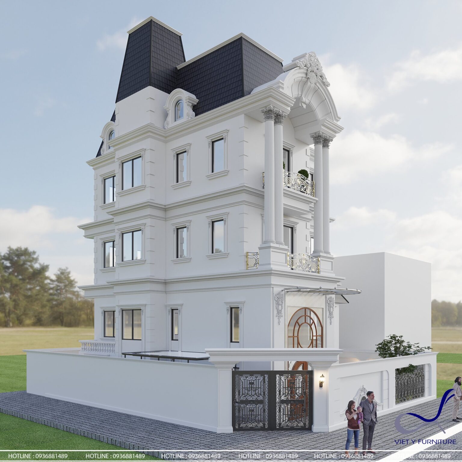 Nhà Phố Phong Cách Tân Cổ Điển - VIETY Design & CONAL Build - CONAL